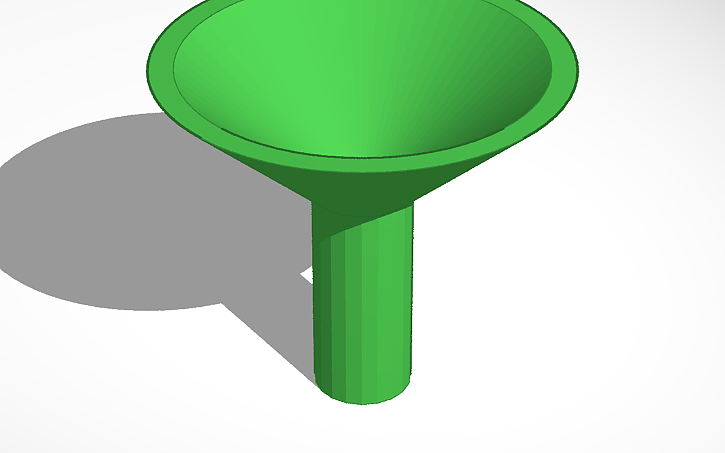 3D design Step 12 - Funnel | Tinkercad