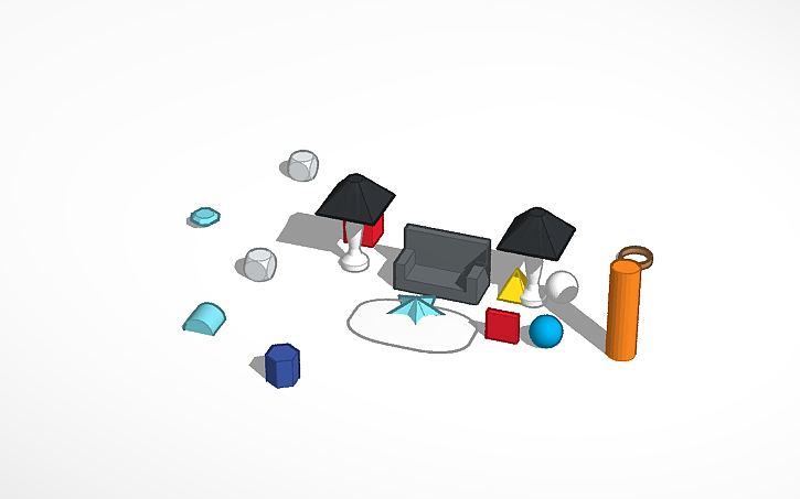 3D design random thing | Tinkercad