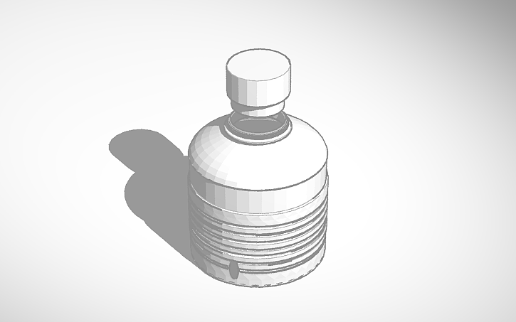 3D design Bottle - Tinkercad