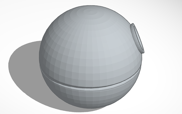 3D design DEATH STAR | Tinkercad