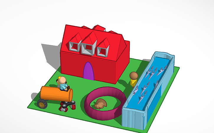 3D design mi granja victoria mp 18 | Tinkercad