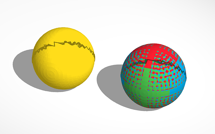 3D design An unusual sphere | Tinkercad