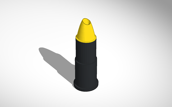 3D design Low Caliber Bullet Hollow Point | Tinkercad