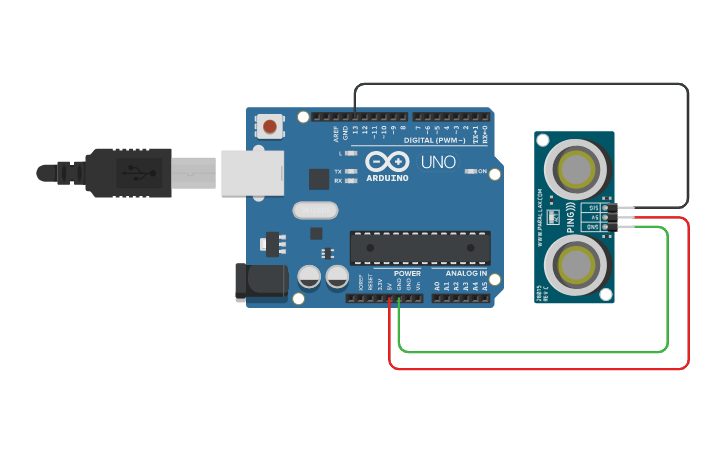 Circuit design Example Curcit - Tinkercad