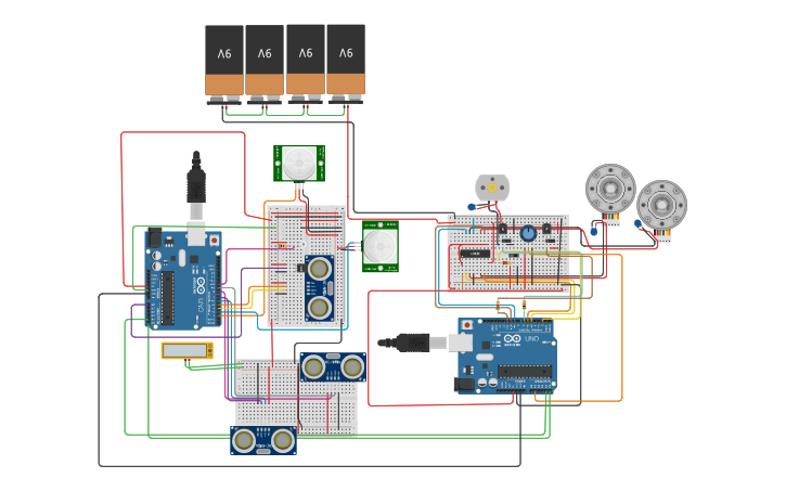 Circuit design Assignment 1 Basic model - Tinkercad