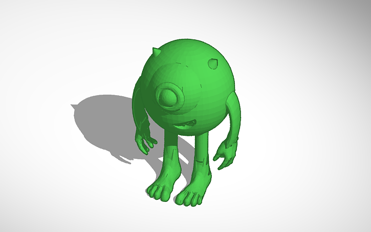 3D design mike wazowski | Tinkercad