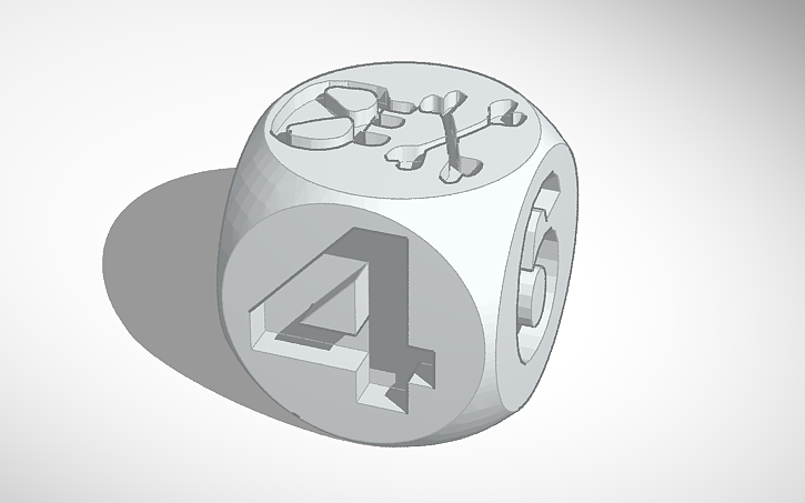 3D design dado jonny | Tinkercad