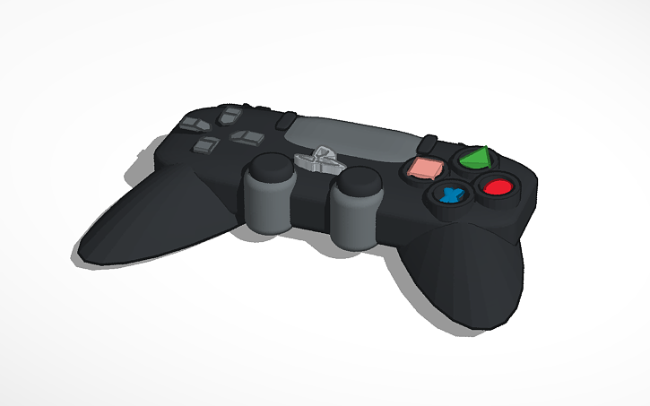 3D design ps4 controller - Tinkercad