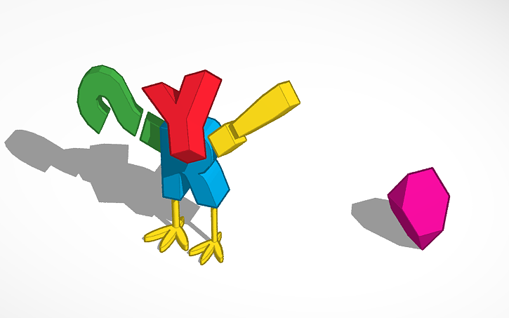3d Design Ry Character Tinkercad