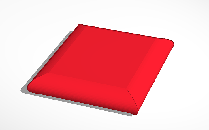 3D design Cushion pillow - Tinkercad