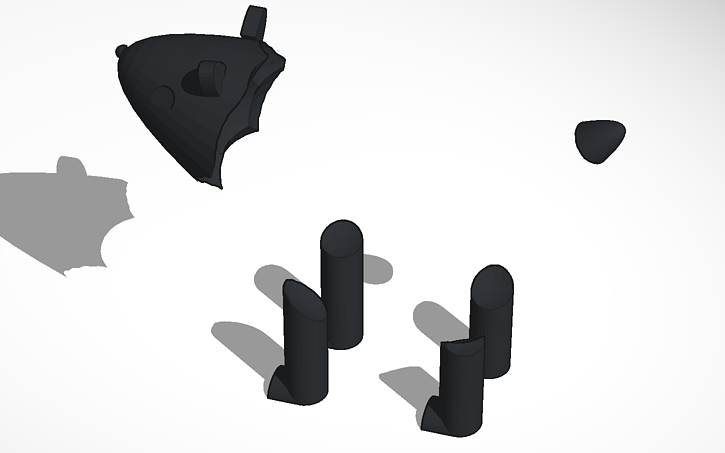 3D design sheep black | Tinkercad