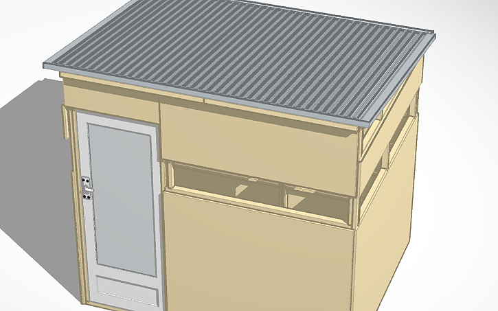 3D design Hunting Blind - Tinkercad