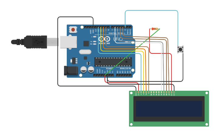 Circuit design Copy of finalProject - Tinkercad