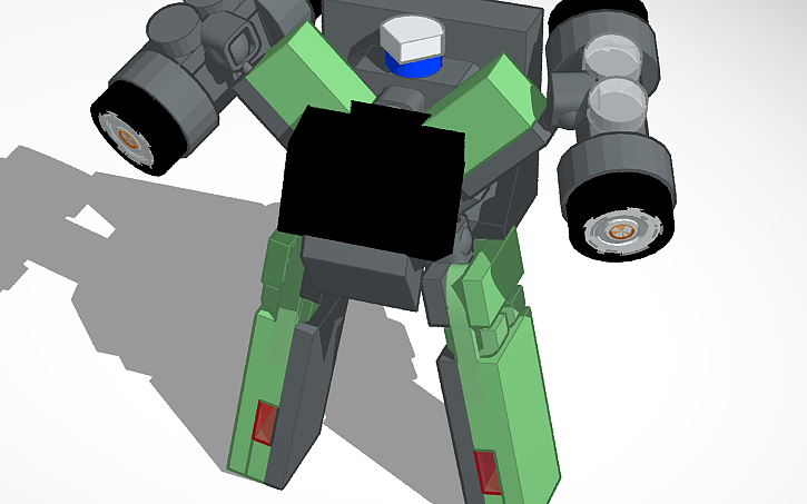 3D design transformers: breakthrough (robot) - Tinkercad