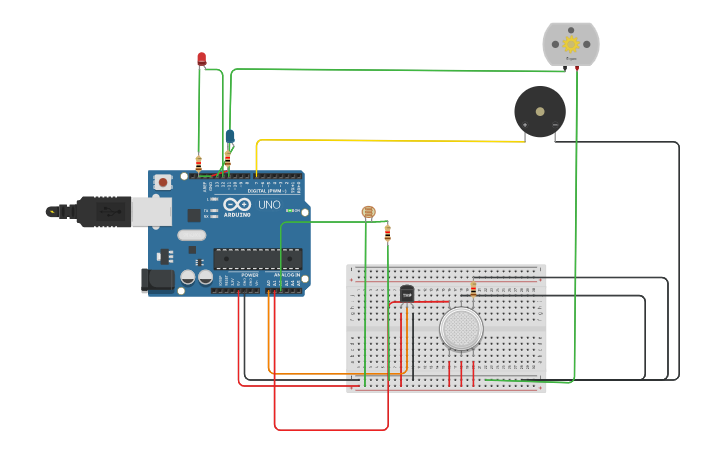 Circuit Design Home Automation Tinkercad