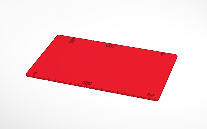 3D design Measure Card | Tinkercad