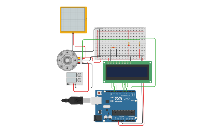 Circuit design assiment encoder - Tinkercad