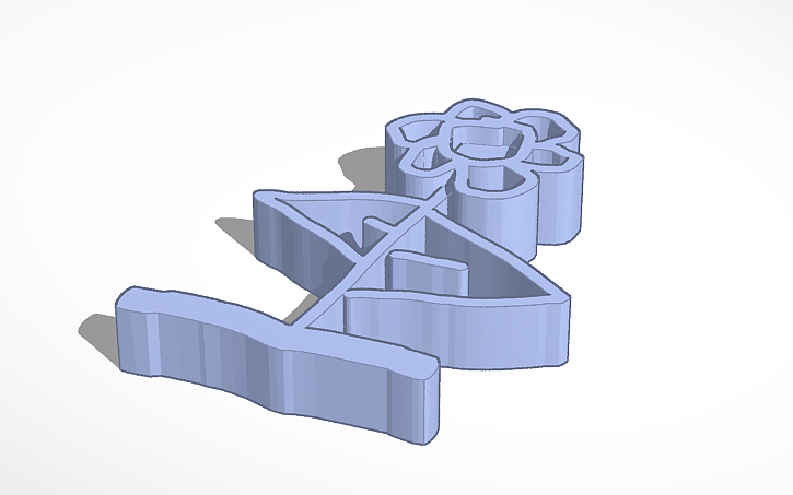 3D design Flower | Tinkercad