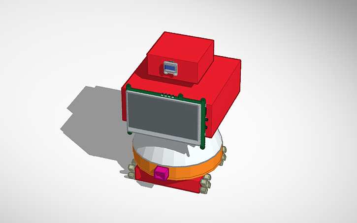 3D design base model 2 - Tinkercad