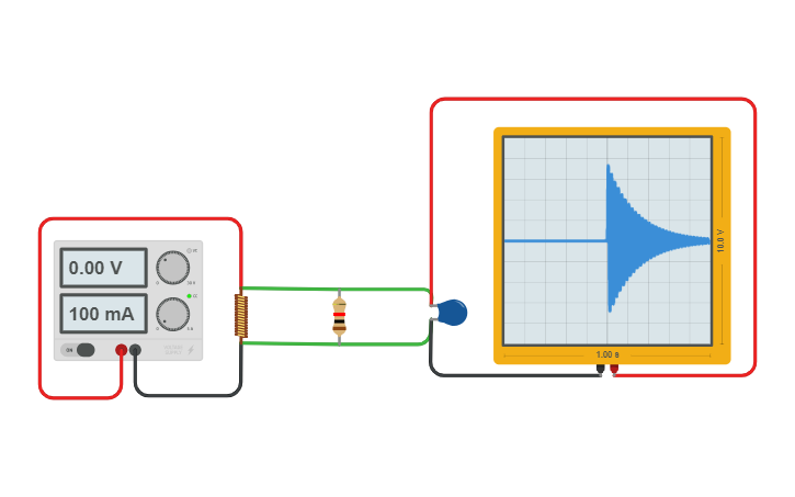 Circuit design Parallel RCL Circuit - Tinkercad