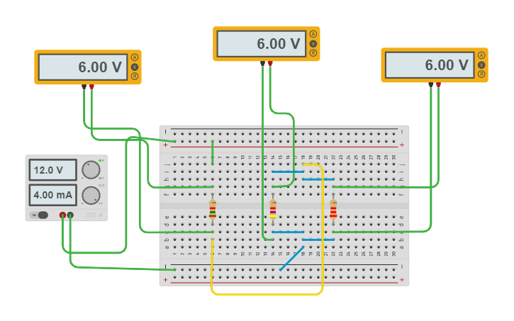 Circuit Design Partcvoltage Tinkercad