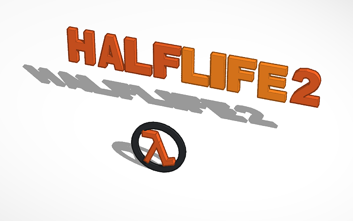3D design Half Life 2 - Tinkercad
