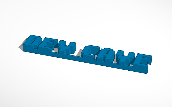 3D design dev cave | Tinkercad 3D design dev cave | Tinkercad