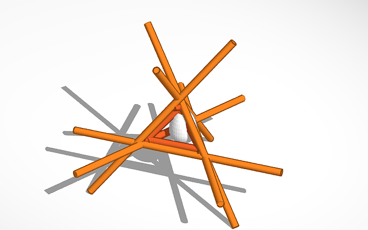 3D design Egg Drop 3D Model - Tinkercad