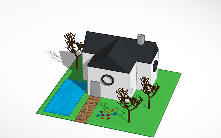 3D design CKV HUIS: Florentine en Liselot - Tinkercad