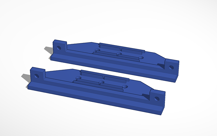 3D design RC Car Sides - Tinkercad
