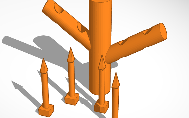 3D design snack picker - Tinkercad