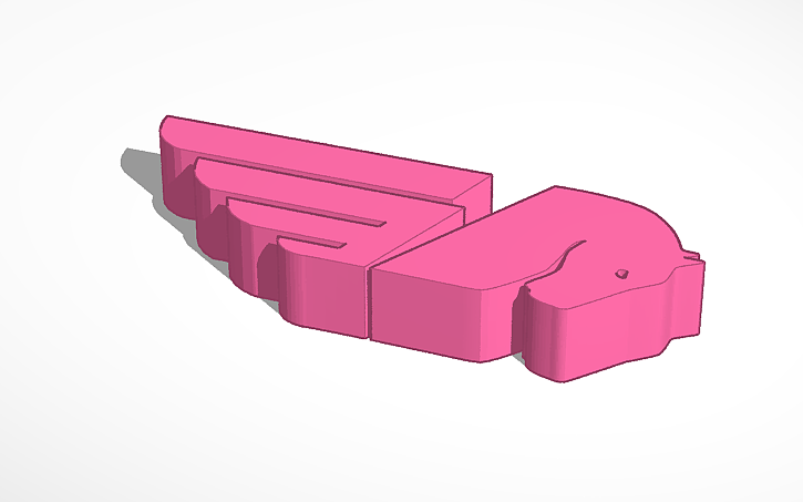 3D design buell pegas old keyring last - Tinkercad