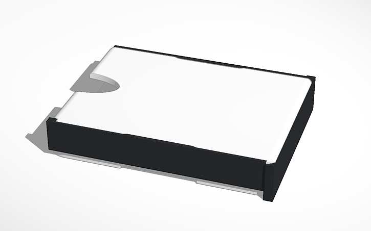 3D design wallet - Tinkercad