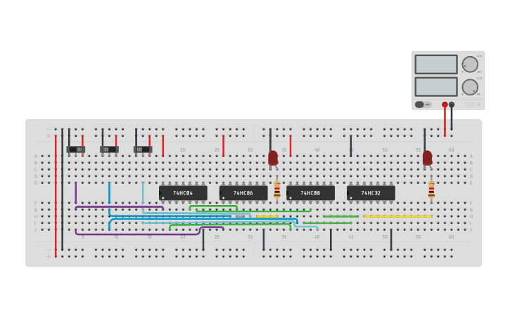 Circuit design LAB 2 part_c - Tinkercad
