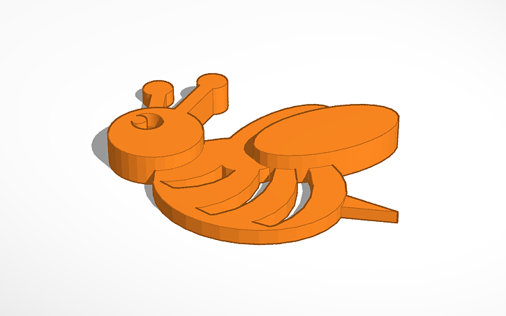 3D design Bee - Tinkercad