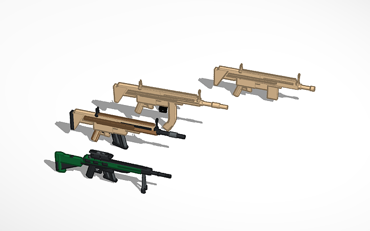 3D design My Guns | Tinkercad