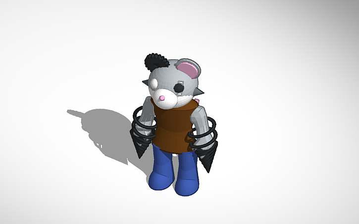 3D design Raze PIGGY - Tinkercad