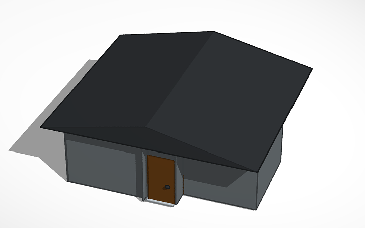 3D design skeleton house | Tinkercad