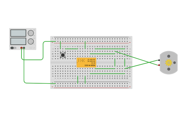 Circuit design Relé - Tinkercad