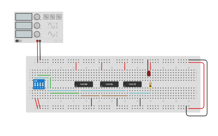 Circuit design Activity 1 - Feliciano - Tinkercad