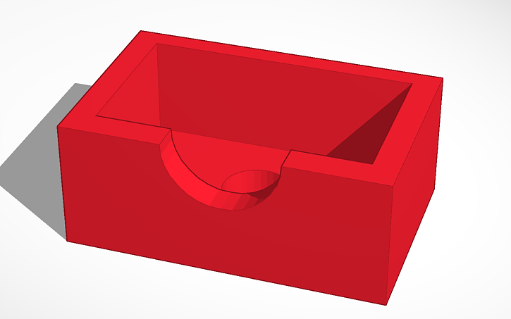 3D design card box - Tinkercad