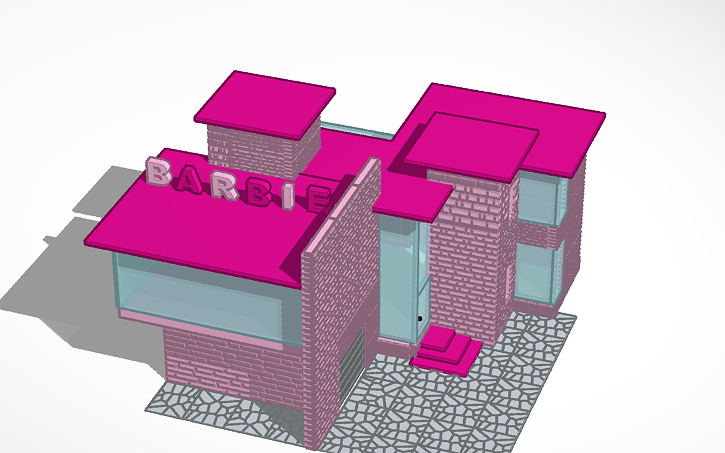 3D design Ayaulym 7A Barbie house - Tinkercad