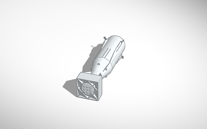 3D design Atomic Bomb - Tinkercad