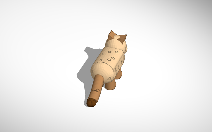 3D design Leopard - Tinkercad