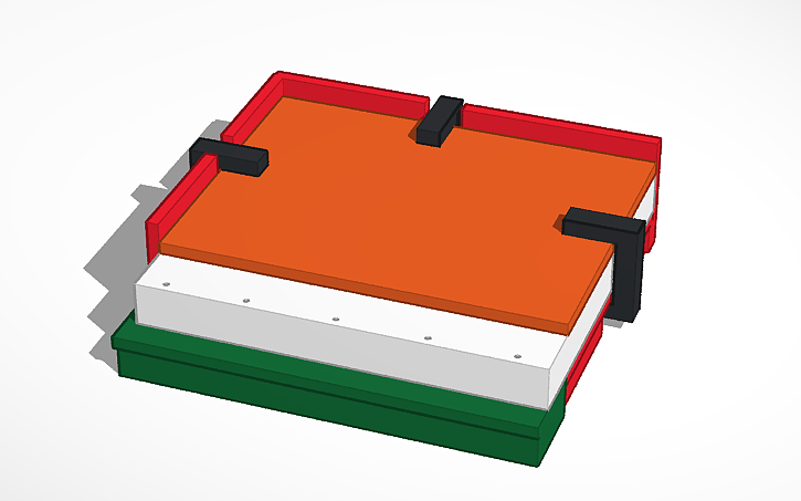 3D design Bookbinding Device - Tinkercad