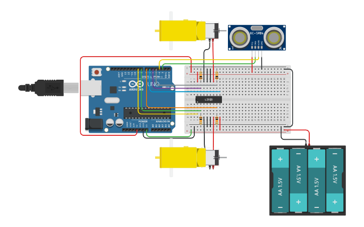 Circuit Design Radar Tinkercad