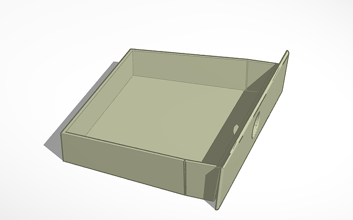 3D design T6 DRAWER - Tinkercad