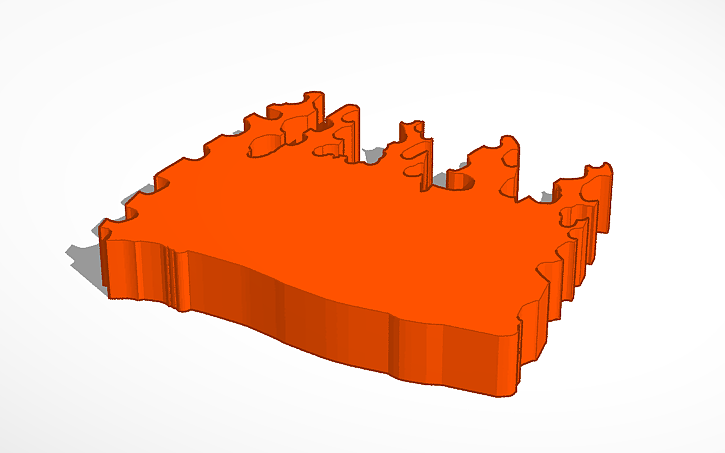 3D design Fire - Tinkercad