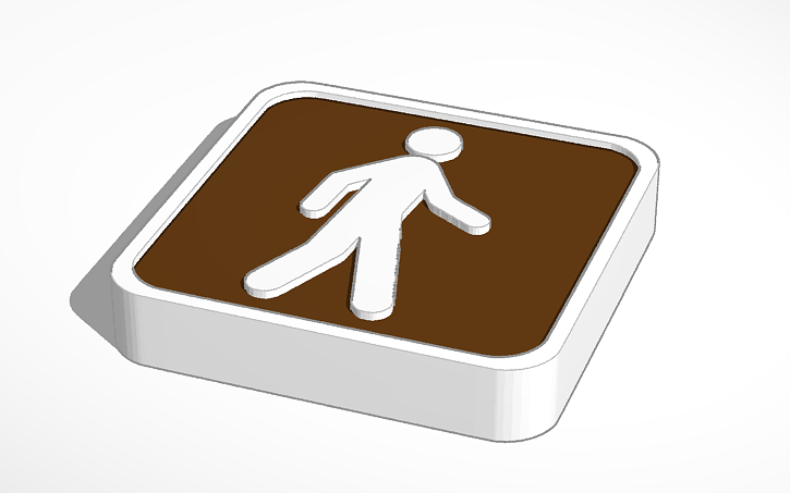3D design Walking - Tinkercad