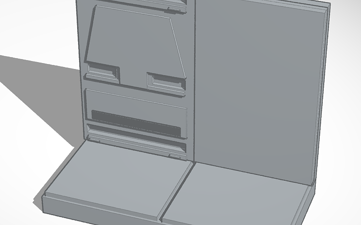 3D design Death Star - Wall 13 - 2x1 - Tinkercad